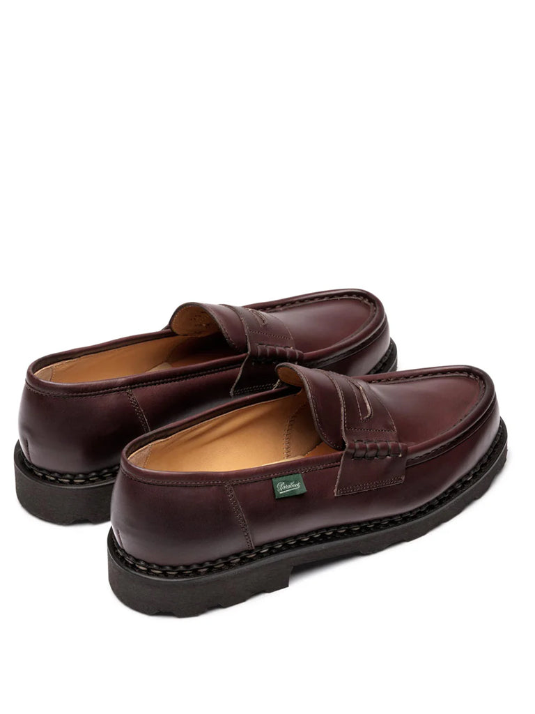 Paraboot Reims Moccasin in Lisse Café – Maze