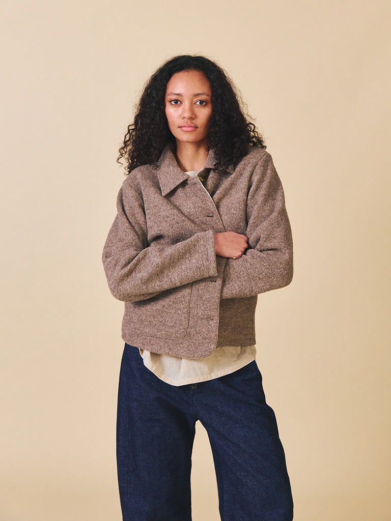 Sideline Rita Jacket in Mink – Maze
