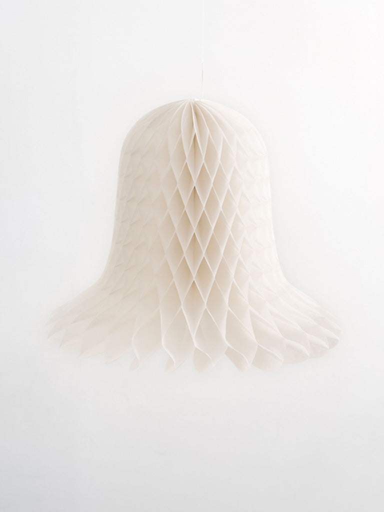 Regular Paper Bell in White – Maze
